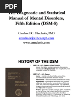 DSM 5 Cheat Sheet - Mentalyc | PDF | Mental Disorder | Dsm 5