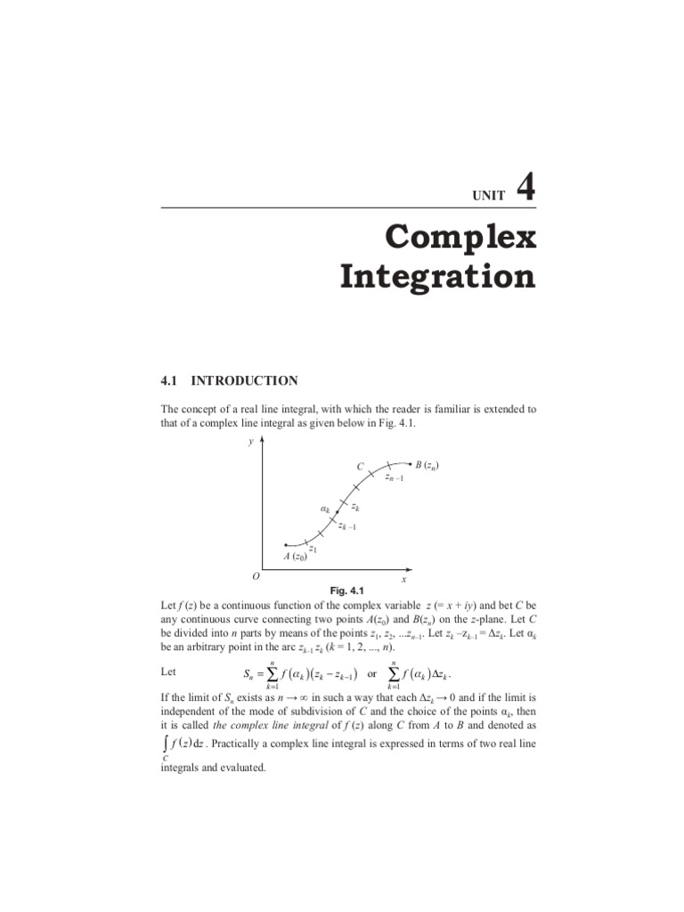 Complex Integration Guide | PDF | Mathematical Physics | Mathematics