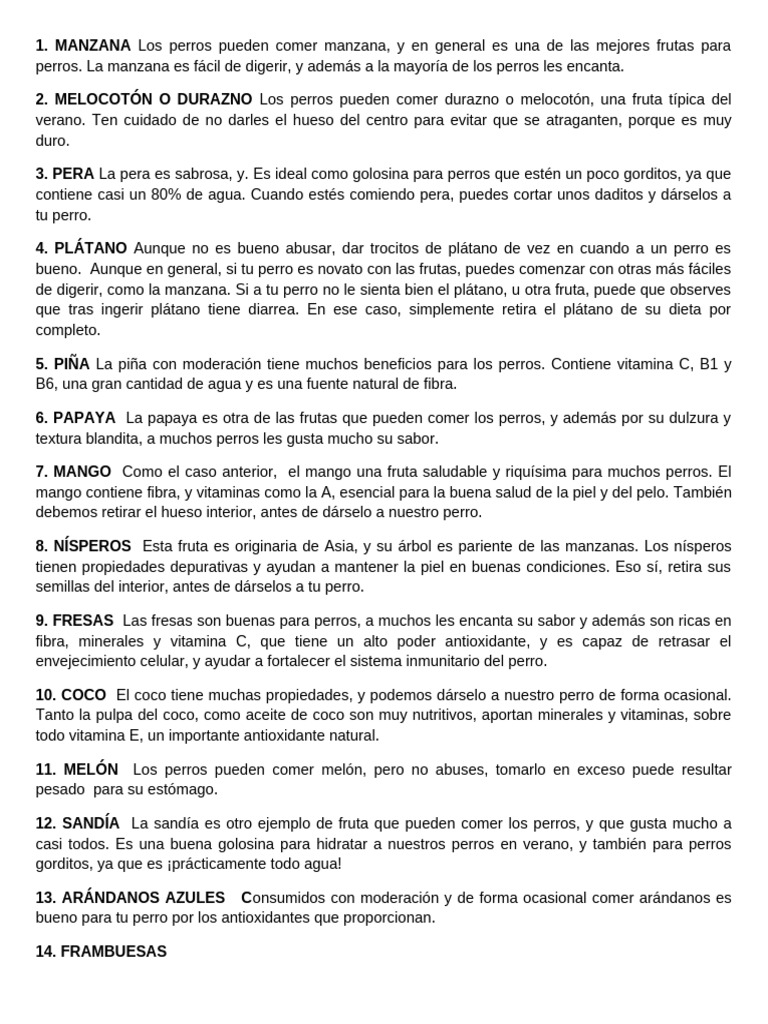 Frutas Y Verduras Pdf Alimentos Vegetales