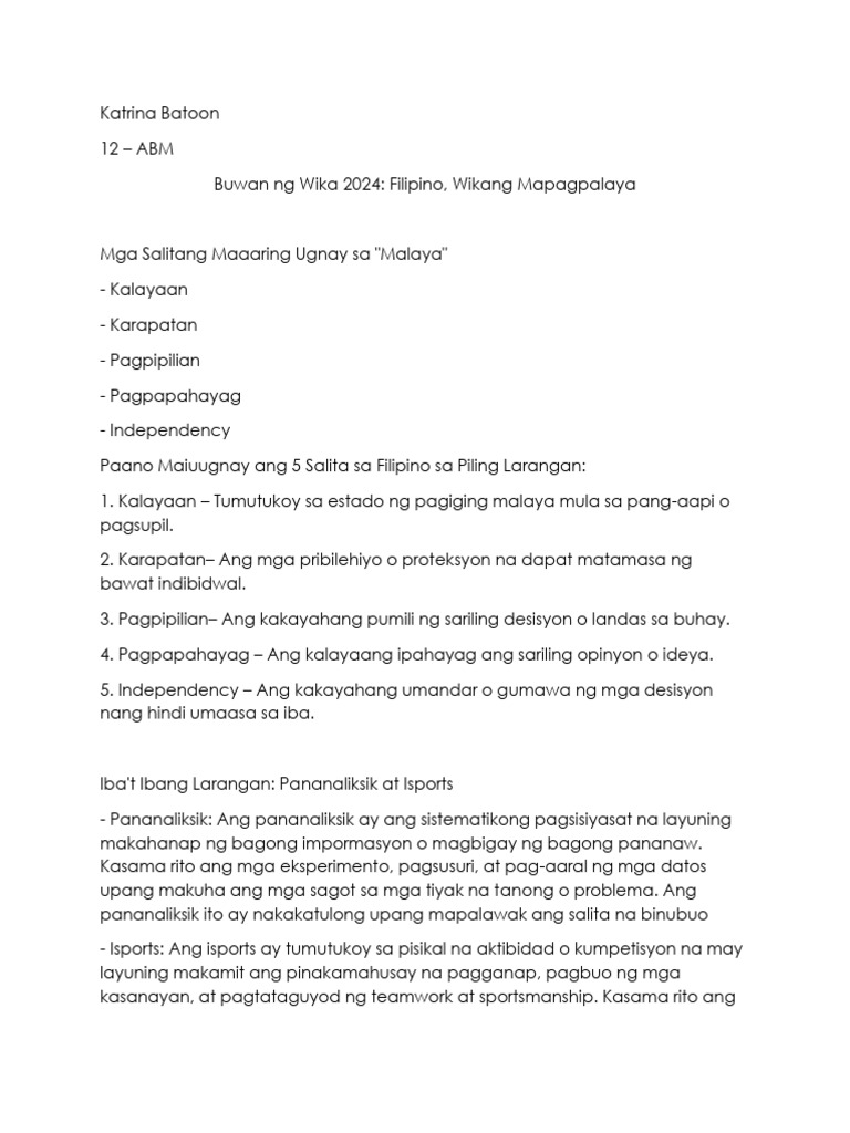 Kaka FILLARANG | PDF