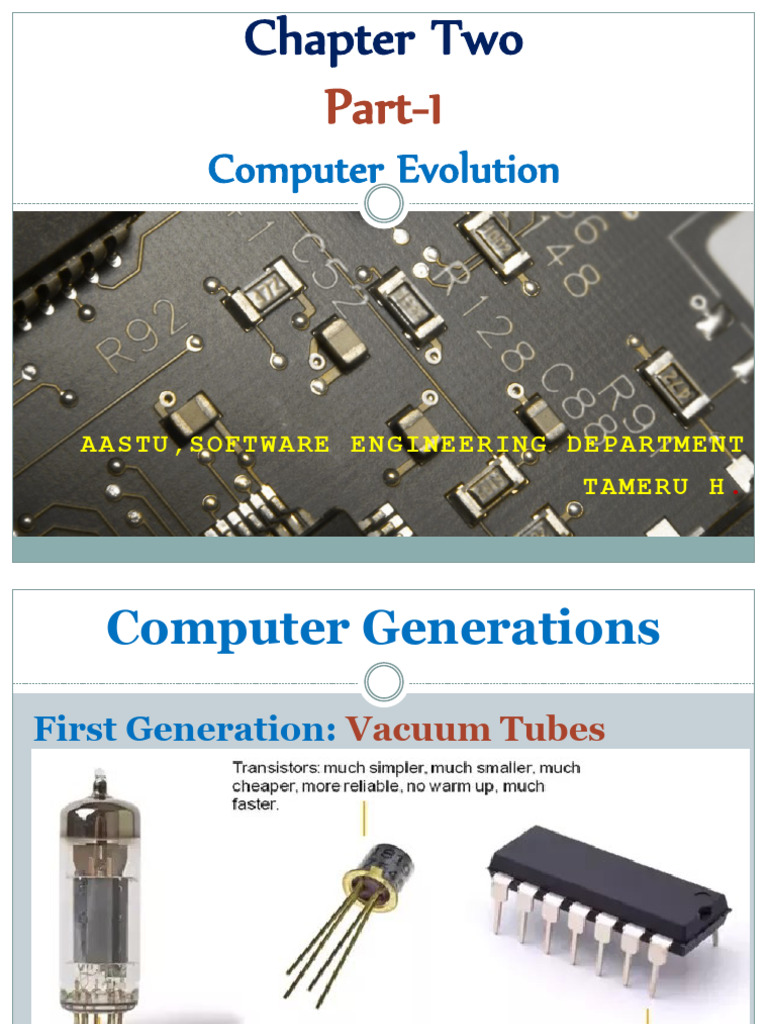 Computer Generations Overview | PDF | Central Processing Unit | Integrated Circuit