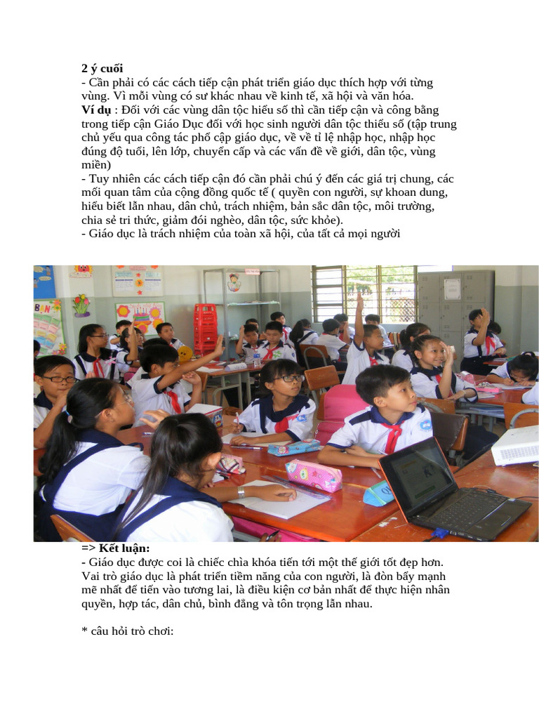 CNXH - 2 ý cuối | PDF