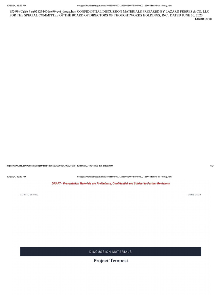Thoughtworks Lazard 5 | PDF