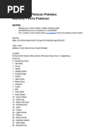Pokémon Insurgence Mega Evolutions Guide | PDF | Pokémon