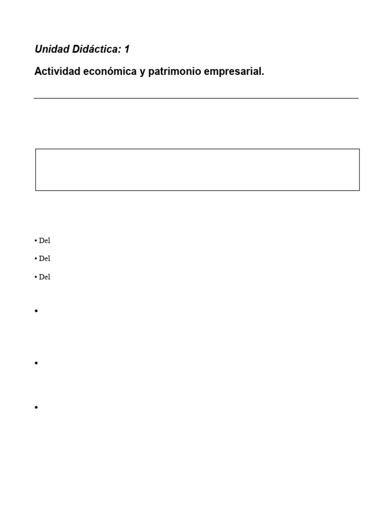 Un Dic 1 PIAC | PDF | Contabilidad | Hoja de balance
