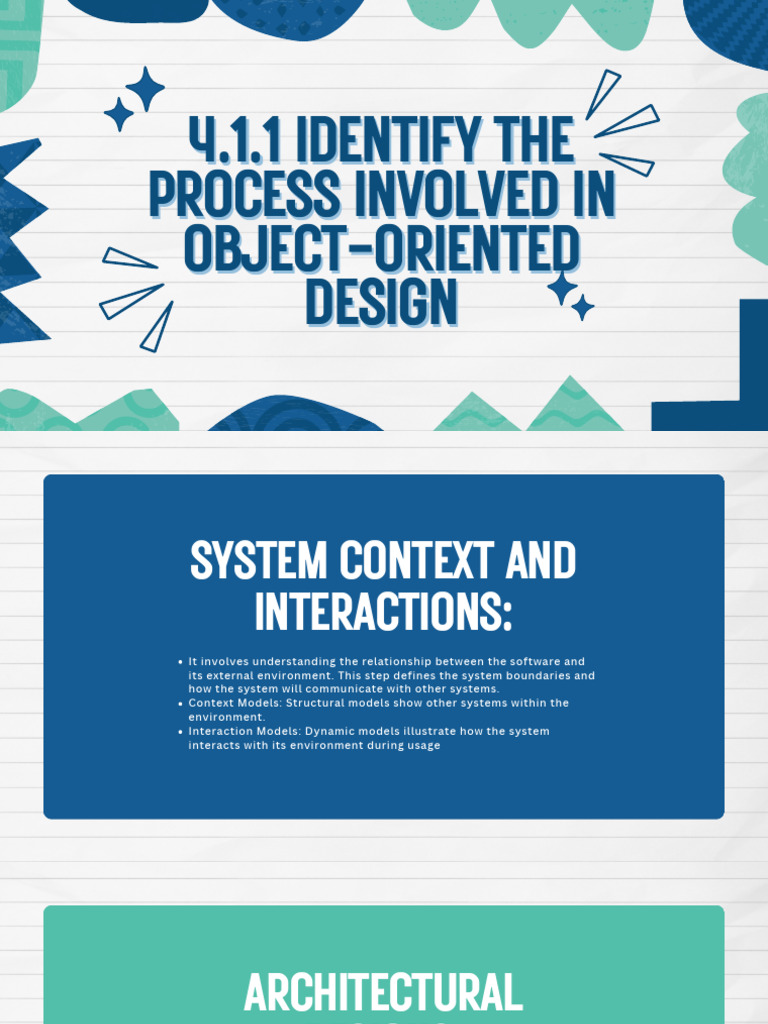 Object-Oriented Design Process Overview | PDF | Computers