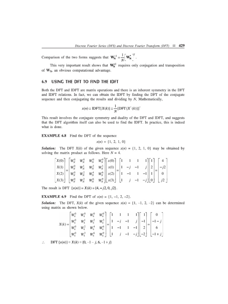 09 - DFT Idft | PDF