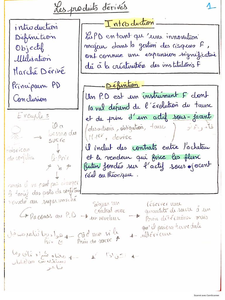 Les Produits Dérivés | PDF
