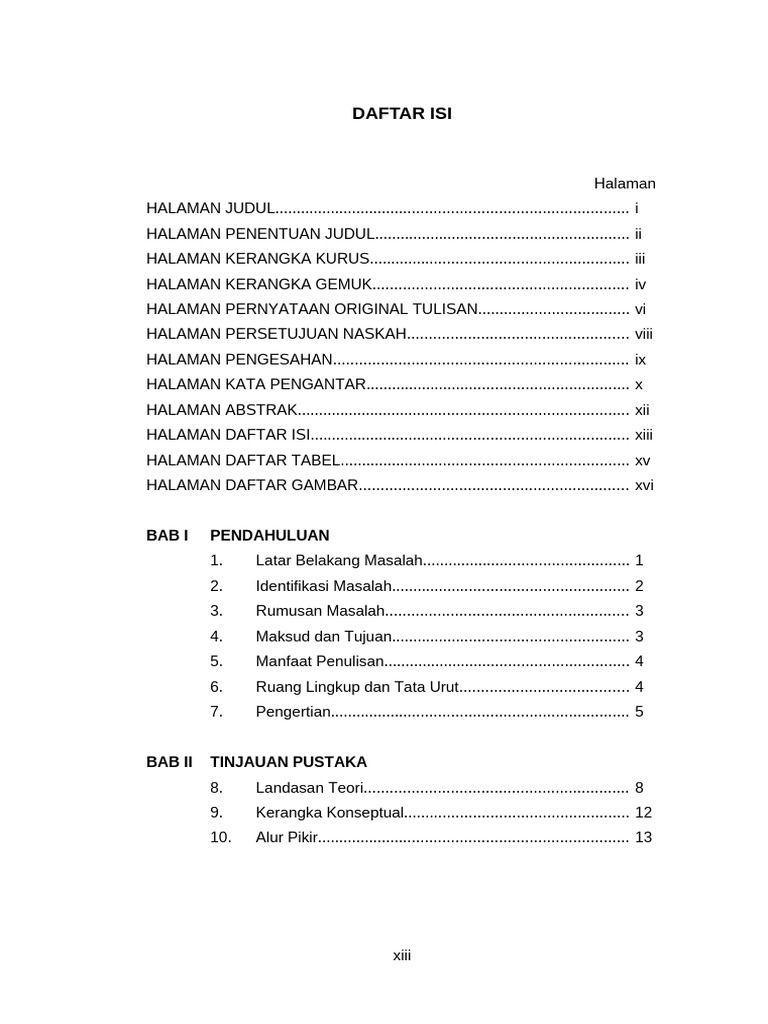 Daftar Isi 2 | PDF | Bisnis
