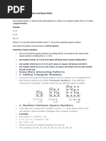 Corbettmaths Square Numbers Questions | PDF