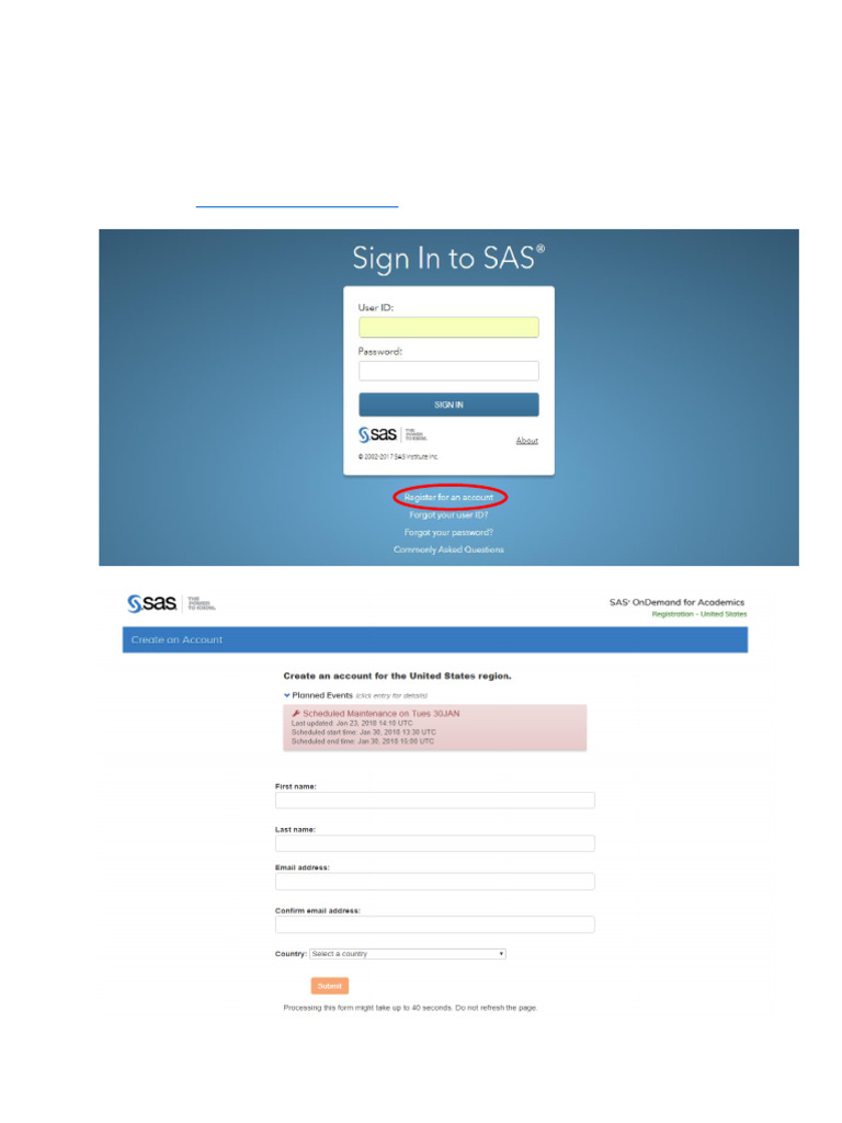 Getting Started With Sas 01-2018 | PDF