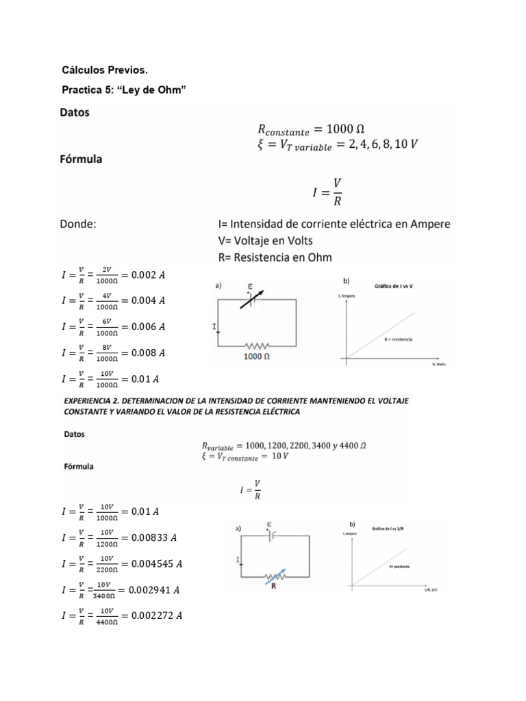 Cálculos Previos 5 | PDF | Ciencia y matemáticas