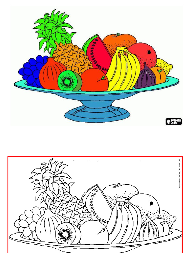 Artes Colorea El Frutero Pdf