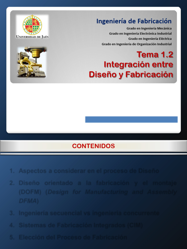Diseño y Fabricación en Ingeniería | PDF | Mecanizado | Diseño