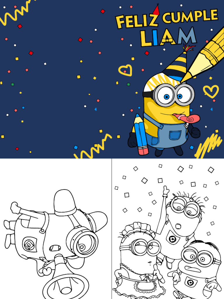 Libro para Colorear Liam | PDF