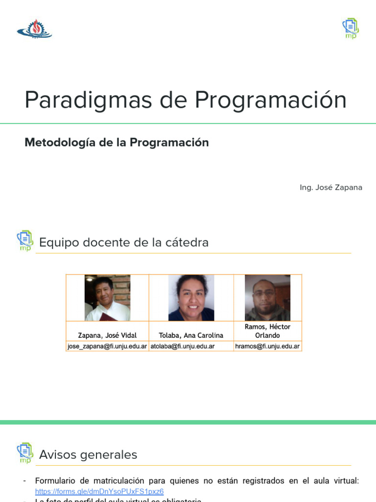 Paradigmas de Programación PDF | PDF | Paradigmas de programación ...