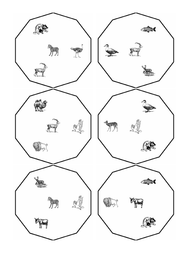 Dobble Animales | PDF