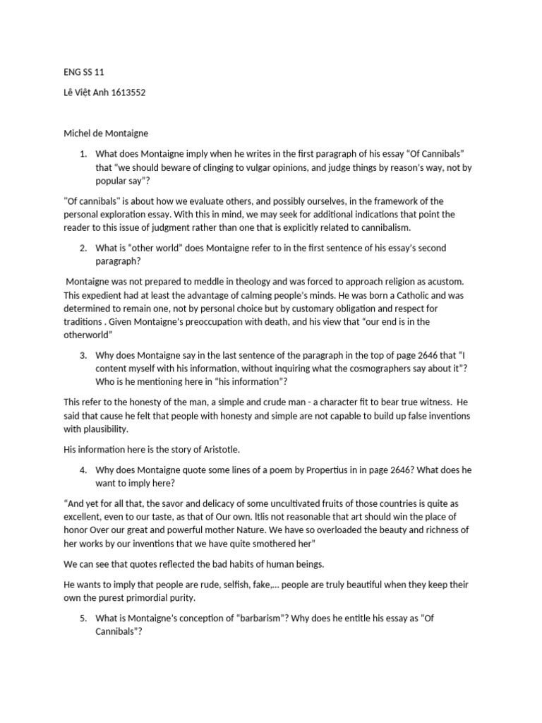 ENG SS 11 | PDF | Hamlet | Don Quixote