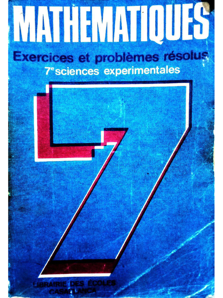 Copie de Livre Math 7éme Sciences Expérimentales - Compressed | PDF