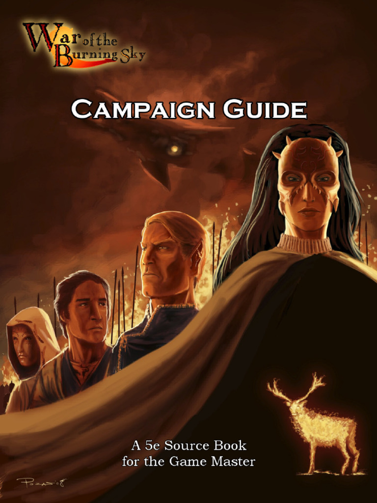 War of The Burning Sky 5E - Campaign Guide | PDF