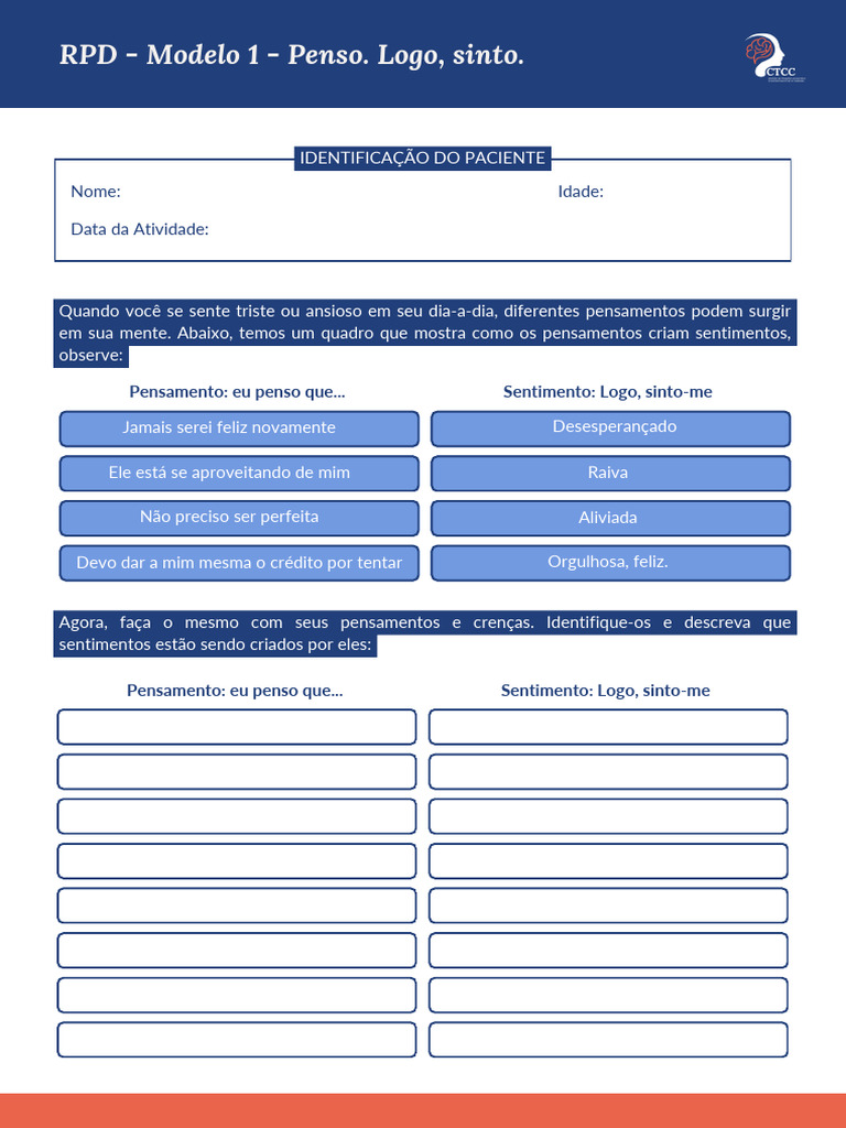 RPD Modelo 1 | PDF | Autoajuda | Estilo de vida