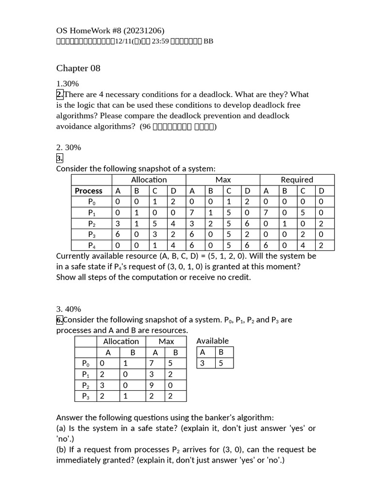 Oshw8ans 1 Pdf Computer Programming Algorithms And Data Structures