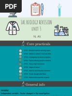 IGCSE Biology CORMs Practice Questions | PDF | Agriculture | Nature