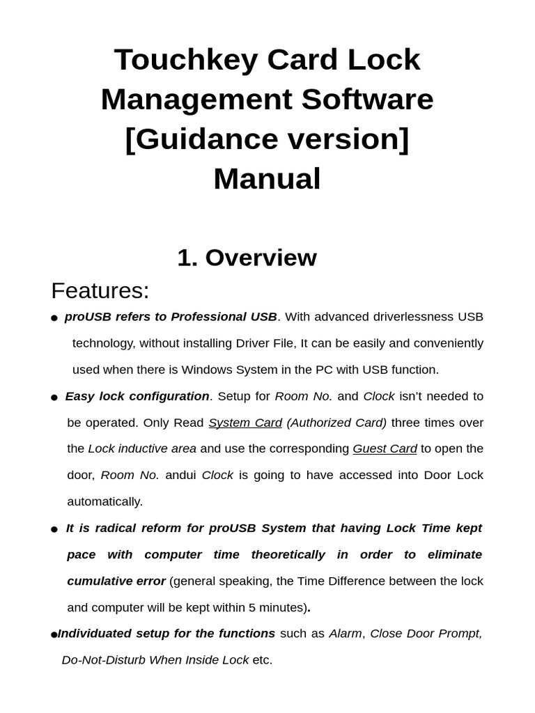 TK Card Lock Manual ENGLISH | PDF | Windows 7 | Computer Engineering