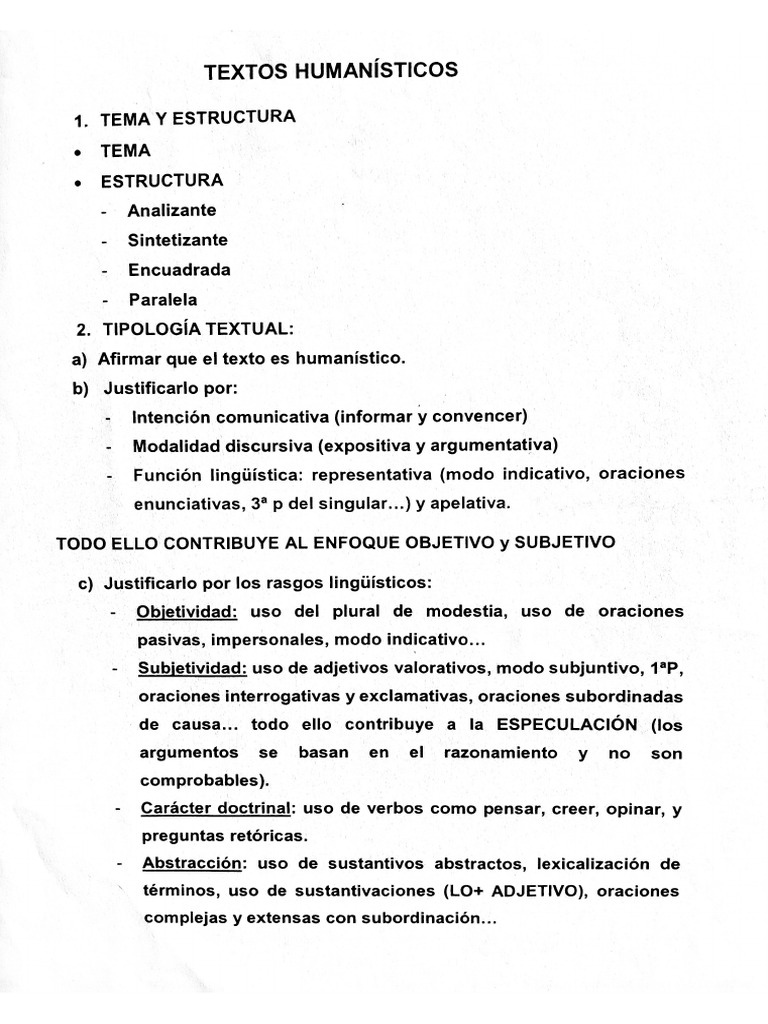 Textos Humanisticos | PDF