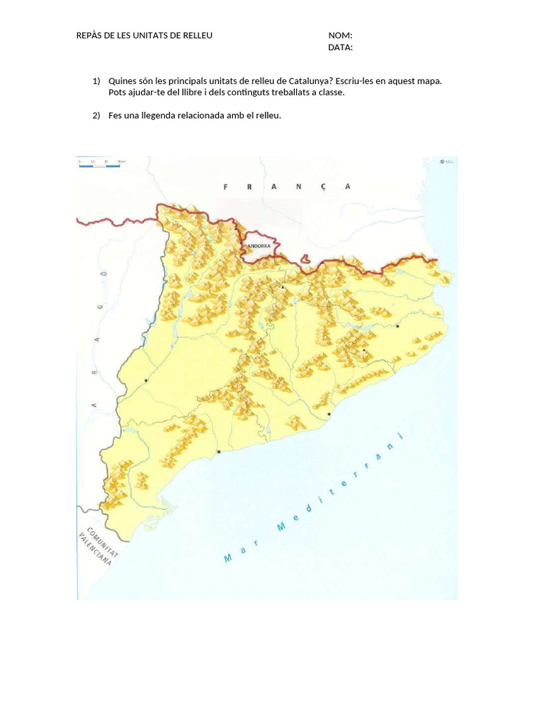 Mapa de Relleu | PDF