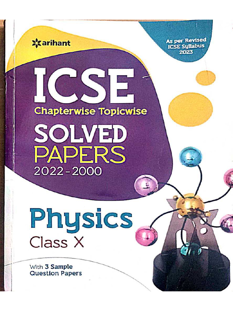 Arihant Physics 2022-2000 | PDF