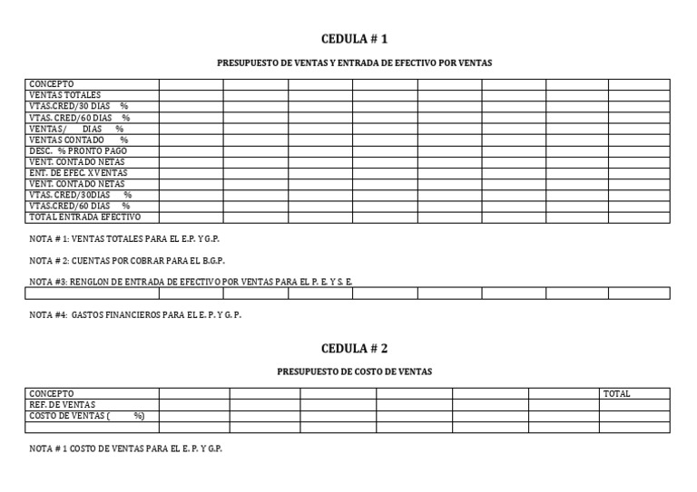 CEDULAS 1 y 2 | PDF | Tecnología