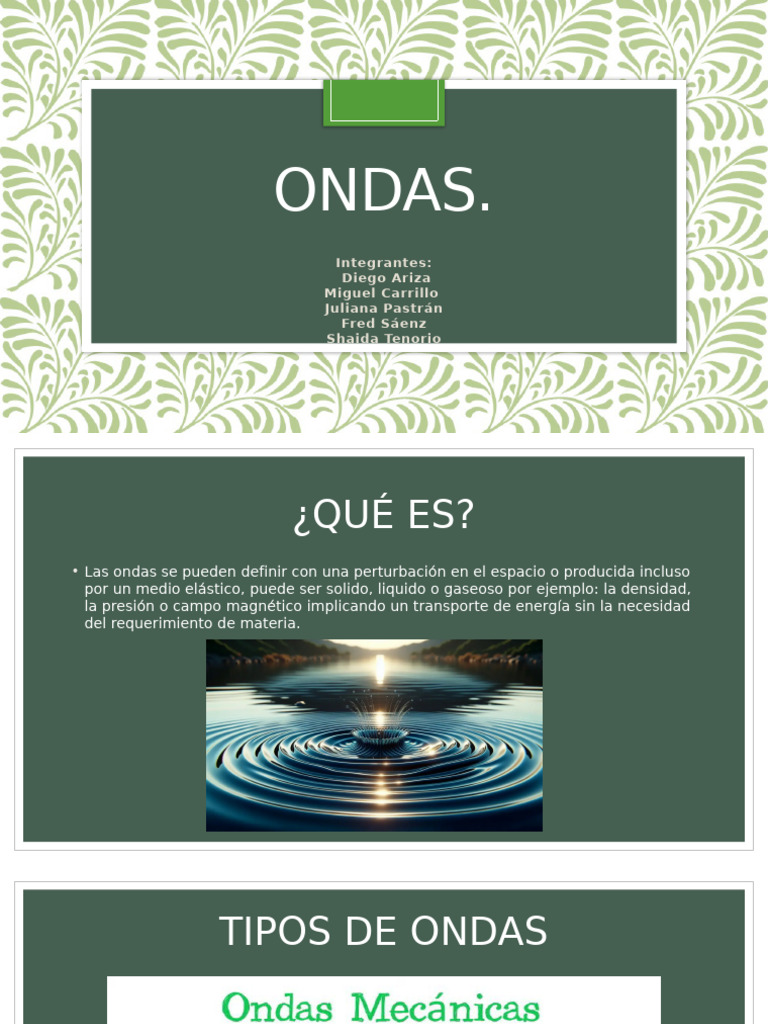 Ondas | PDF