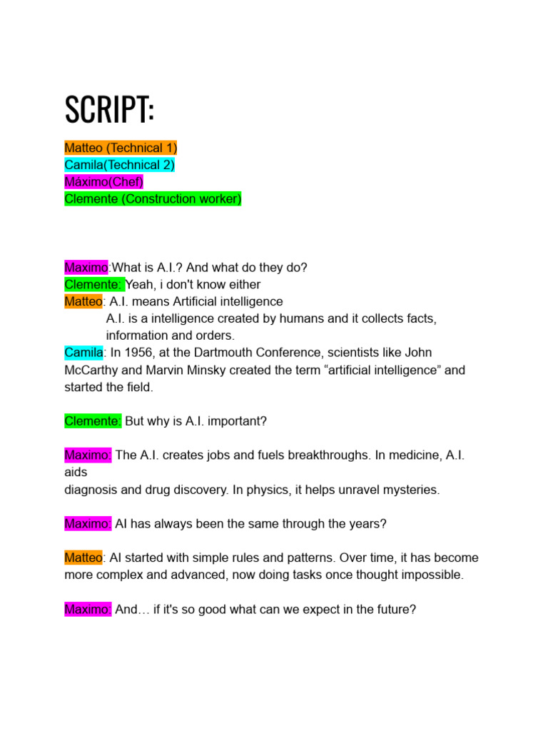 Script - 1 | PDF | Computers
