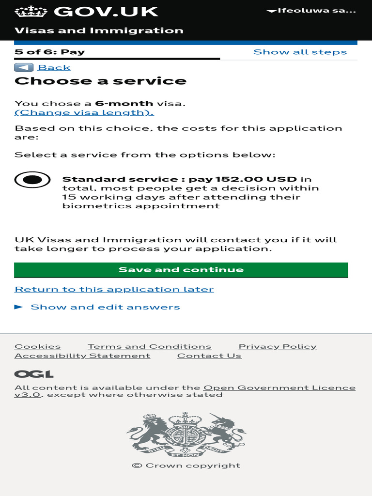 Pay - Choose A Service | PDF
