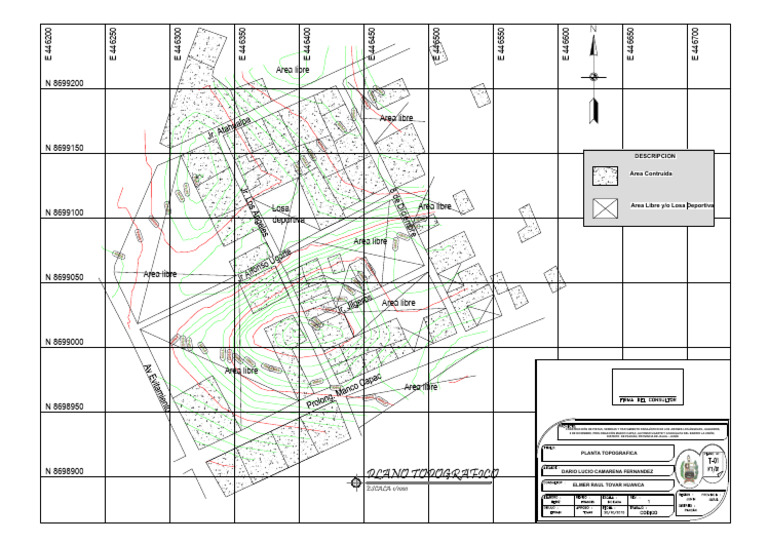 3.plano Topografico - A2 | PDF