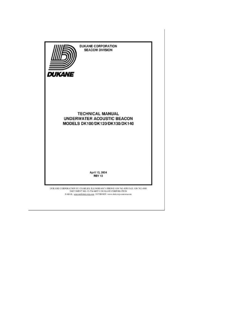 DK120 User Manual | PDF
