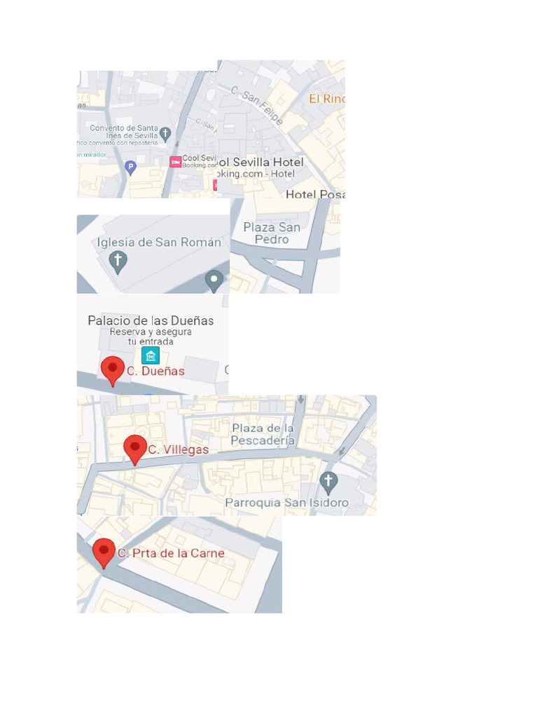 Capturas Mapa Sevilla | PDF