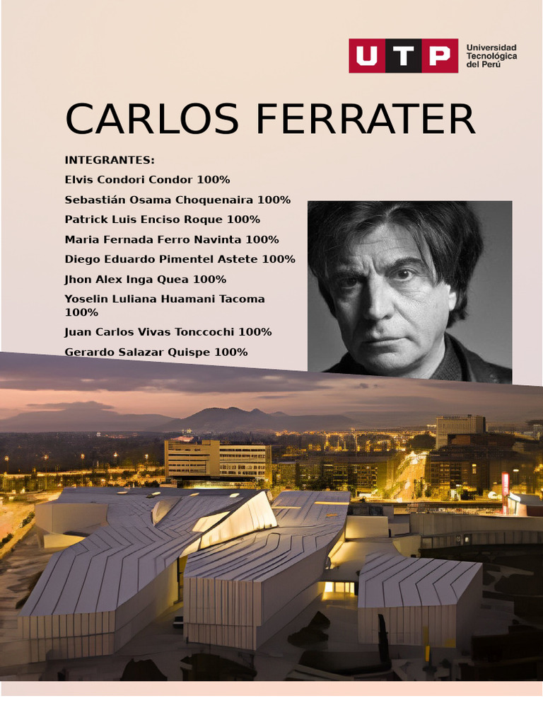 Carlos Ferrater HA | PDF | Arquitecto | Diseño