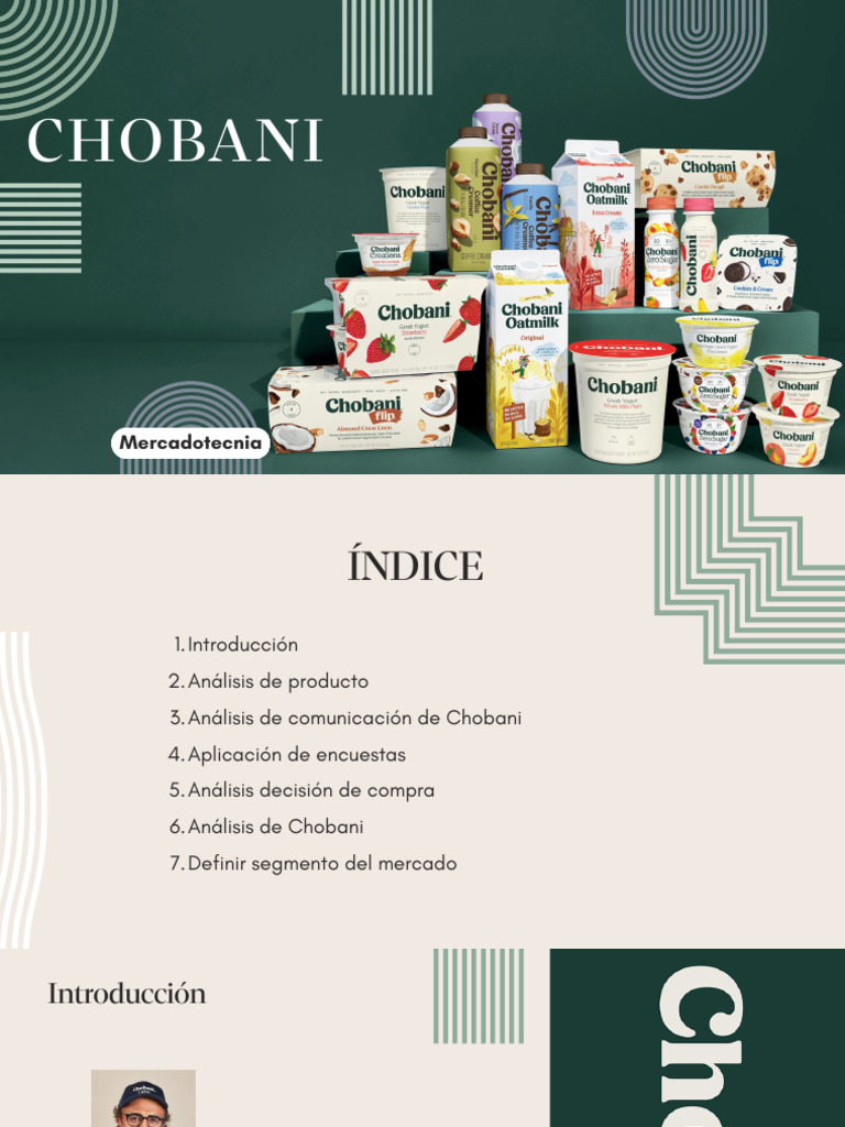 Chobani | PDF | Marca | Yogur
