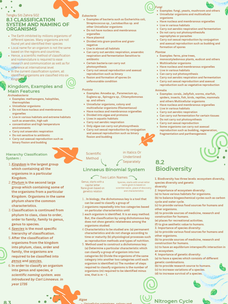 Green Illustrative Mental Health Brochure | PDF | Microorganism | Bacteria