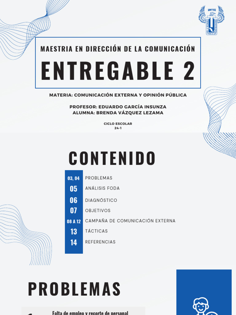 Comunicación Externa | PDF | Publicidad | Análisis FODA