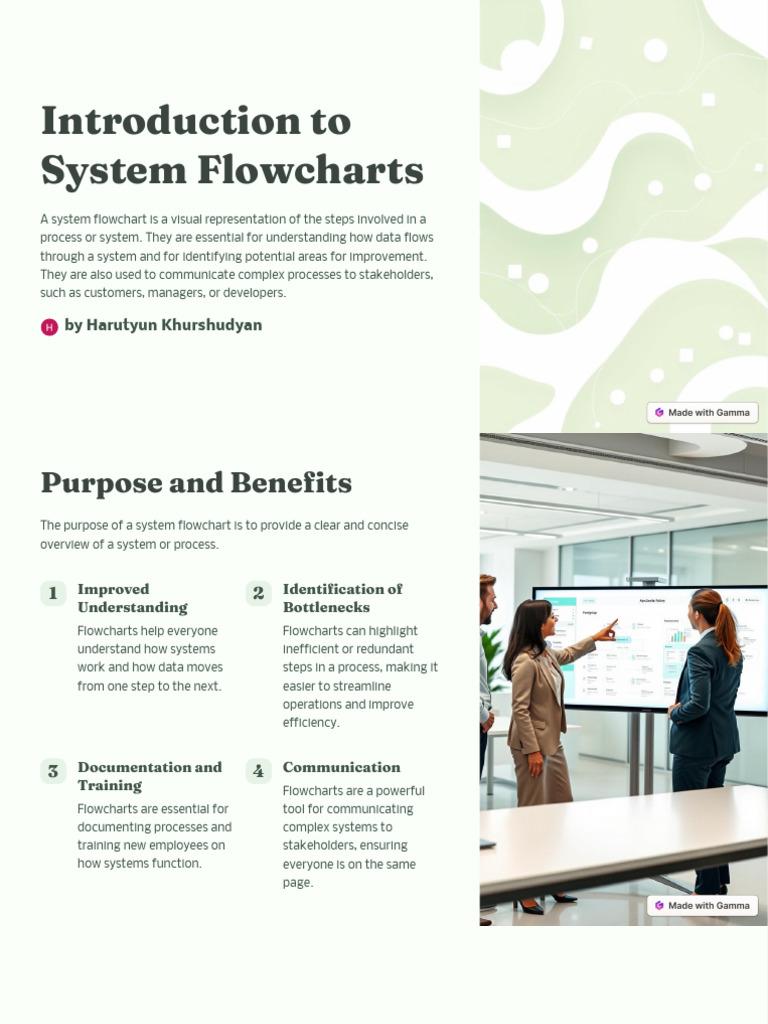 Introduction To System Flowcharts | PDF | Information Technology ...
