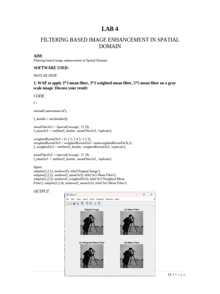 Expt 4 64 | PDF | Computer Vision | Applied Mathematics