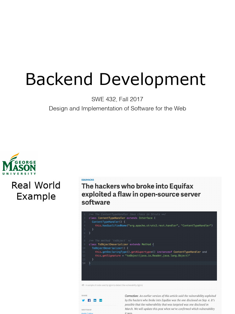 Backend Development with Node.js | PDF | Networking | Internet & Web