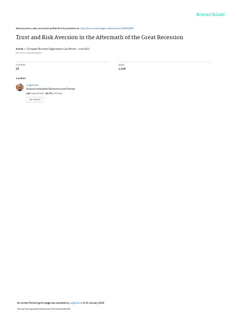 Risk Aversion (2) | PDF | Risk Aversion | Risk