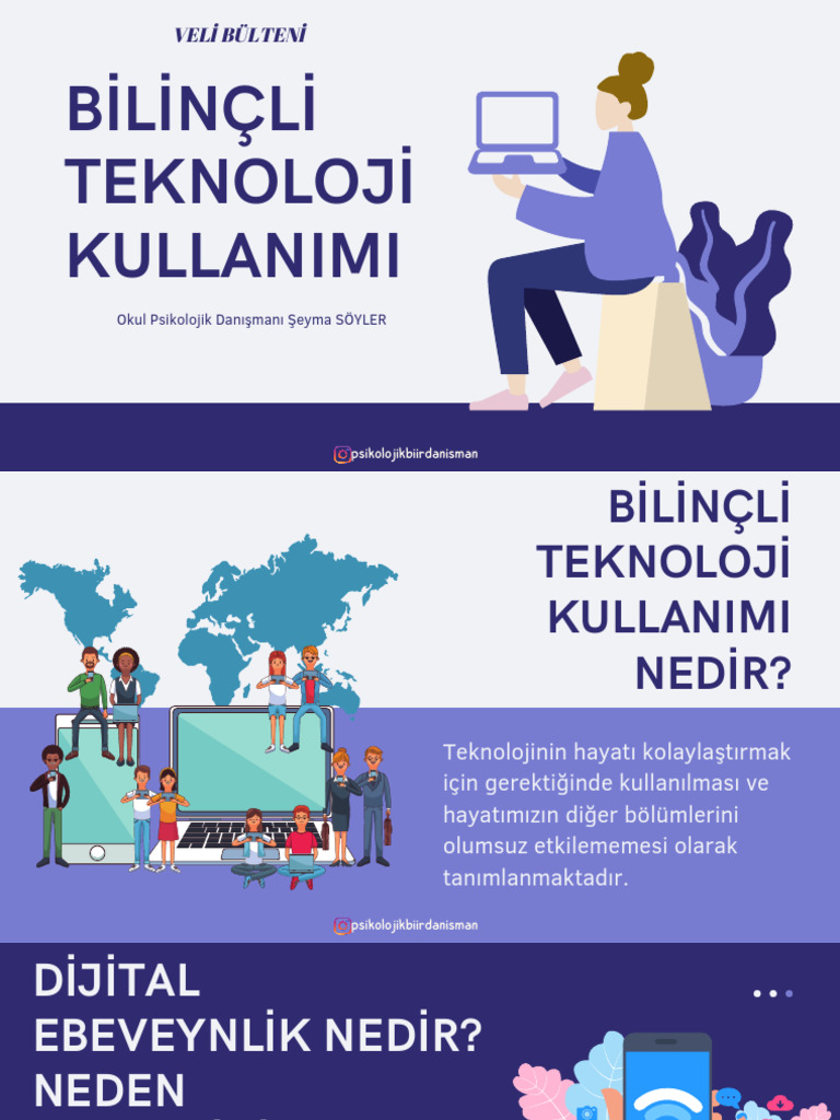 Bi̇li̇nçli̇ Teknoloji̇ Kullanimi Veli̇ | PDF
