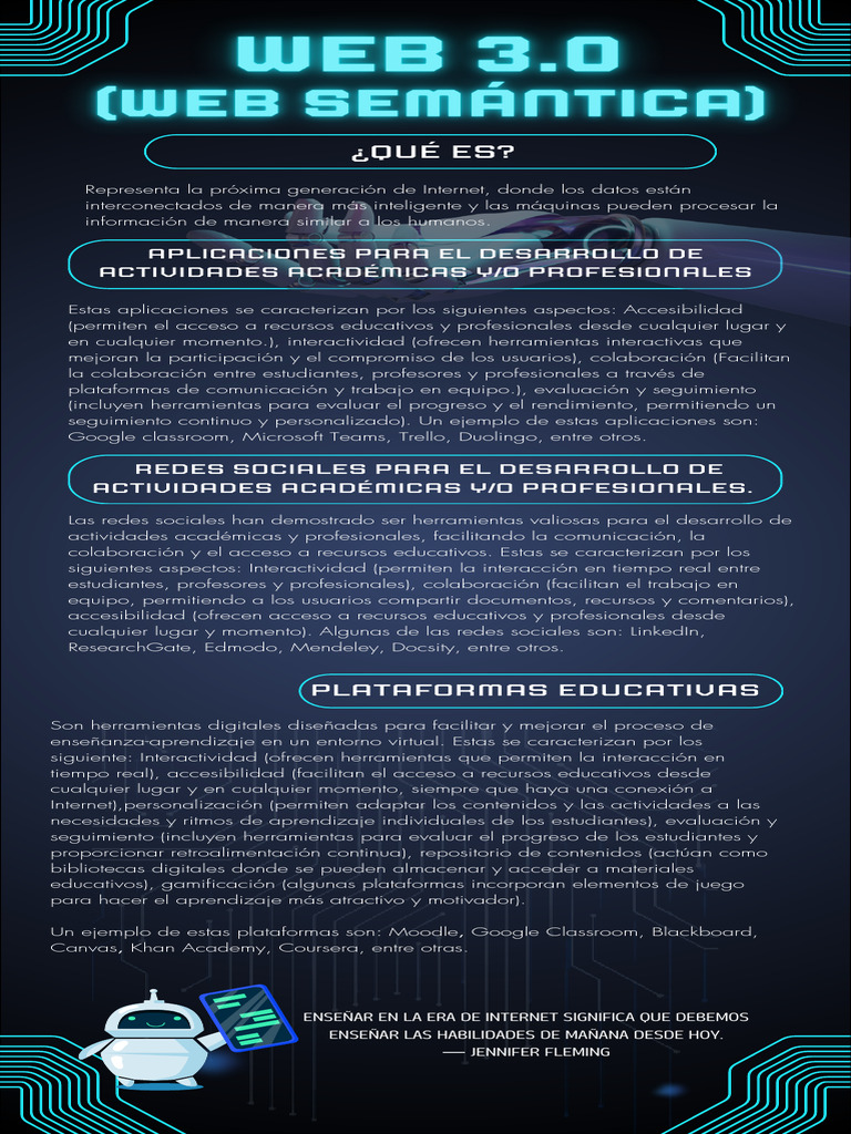 Infografia Web 3.0 | PDF | Servicio de redes sociales | Internet
