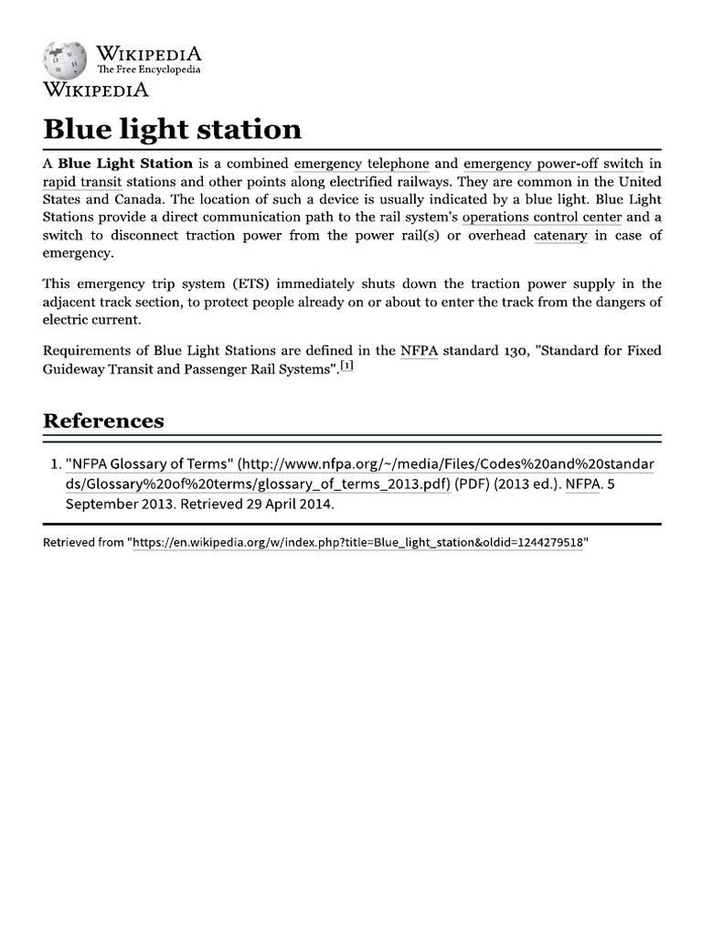 Blue Light Station-Wiki | PDF