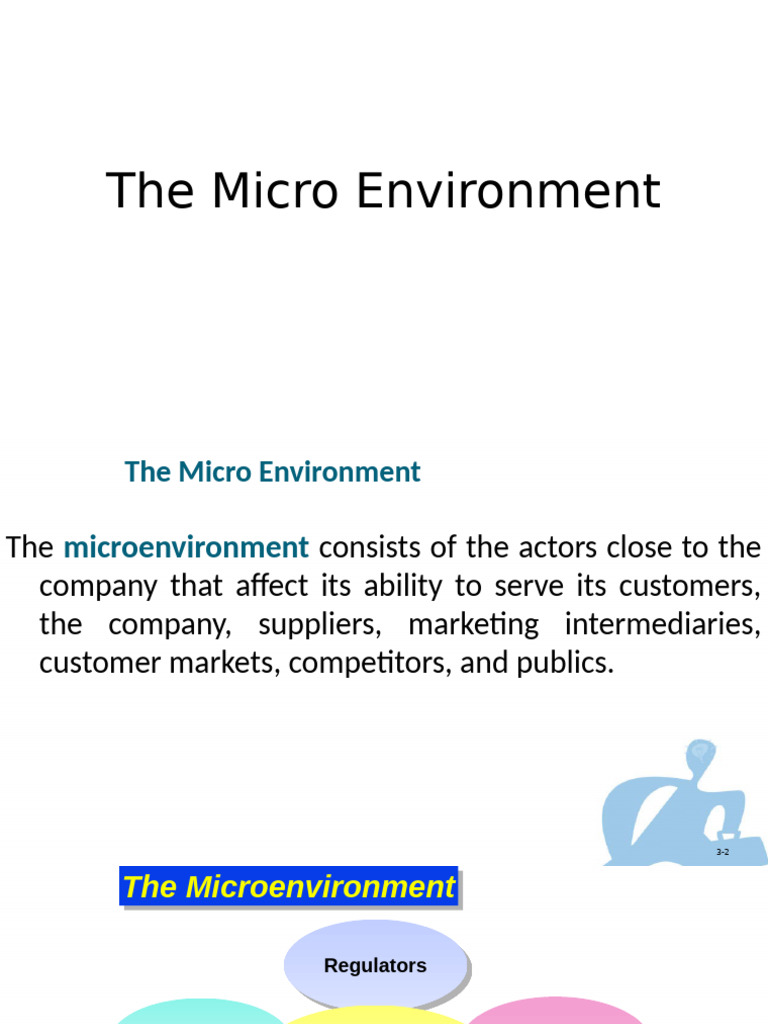 The Micro Environment | PDF | Goods | Marketing
